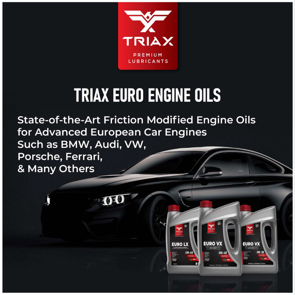 TRIAX Euro VX 5W-30 Full Synthetic – TRIAX Lubricants