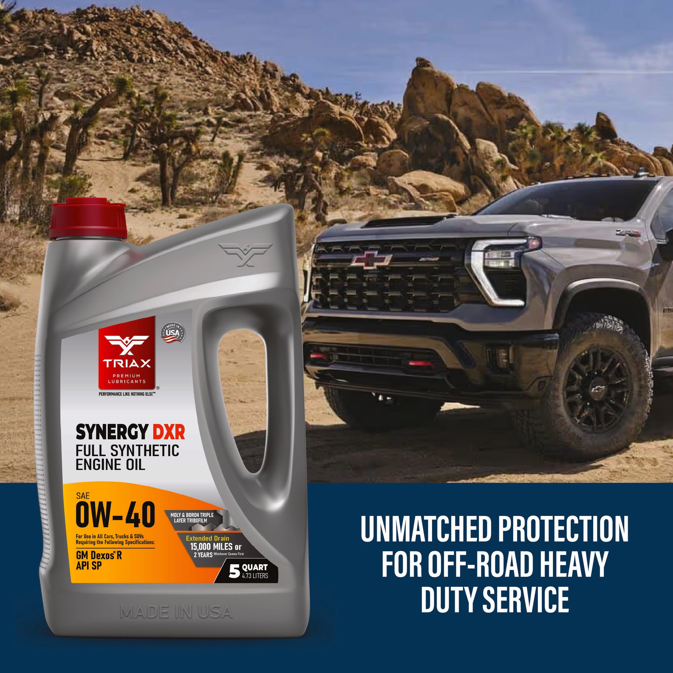 TRIAX Synergy DXR 0W-40 (Dexos R) – TRIAX Lubricants