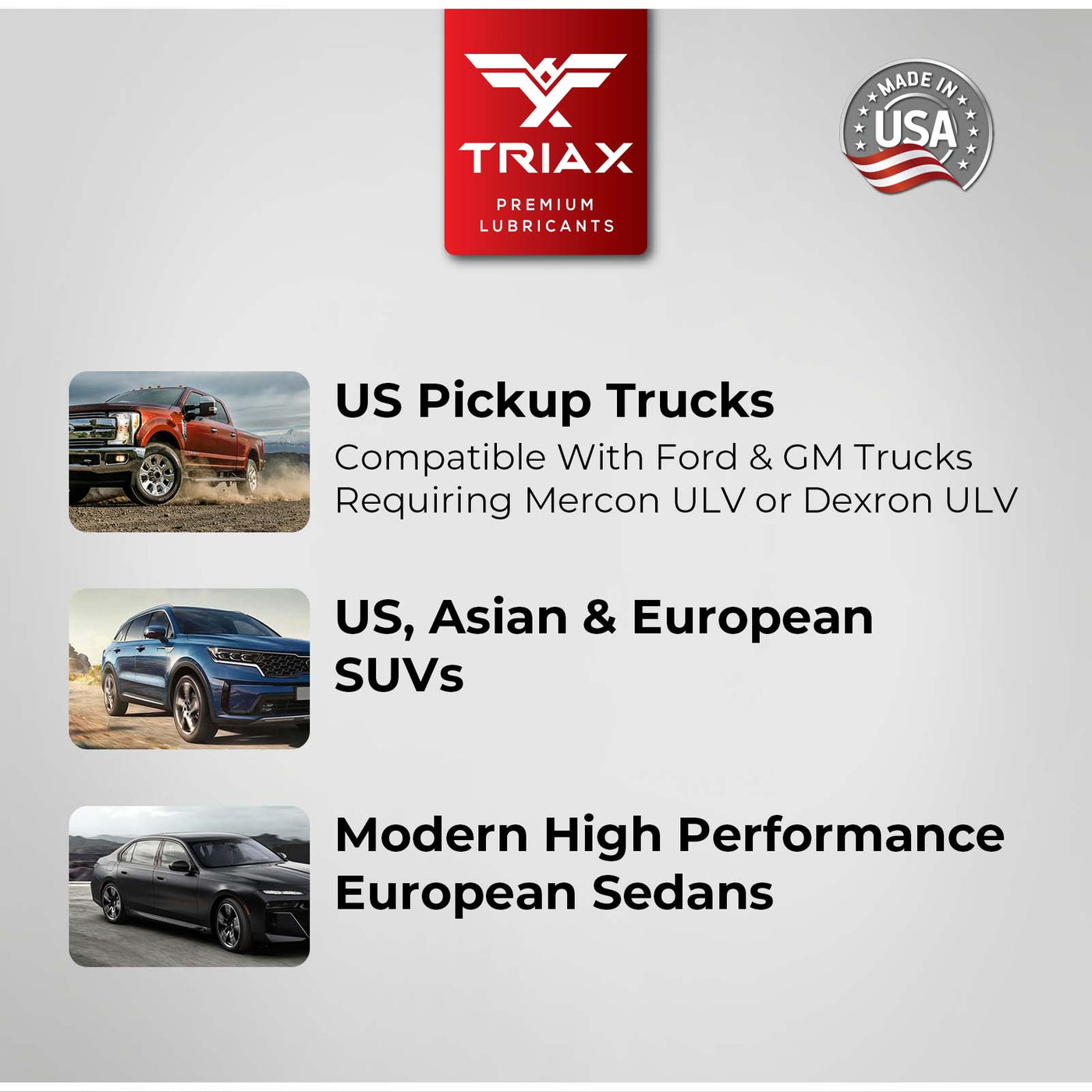 TRIAX ULV ATF Full Synthetic – TRIAX Lubricants