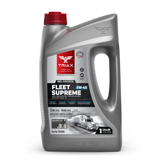Engine Oils, Transmission Fluids, and Specialty Fluids – TRIAX Lubricants