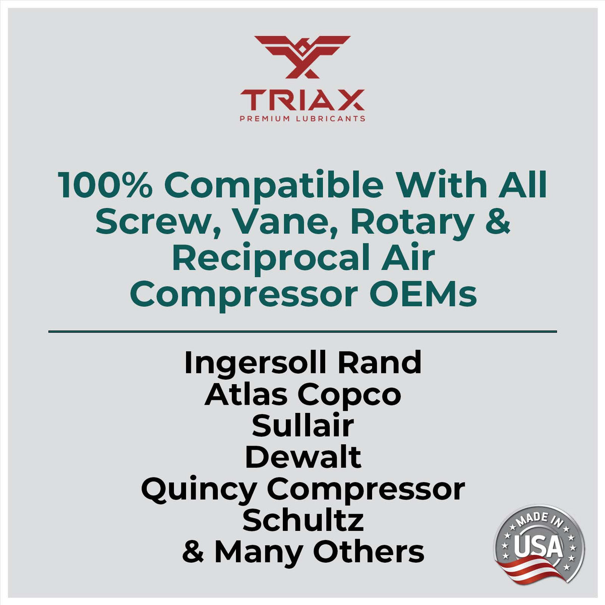 TRIAX Kompressor MV 100 (SAE 30) – TRIAX Lubricants