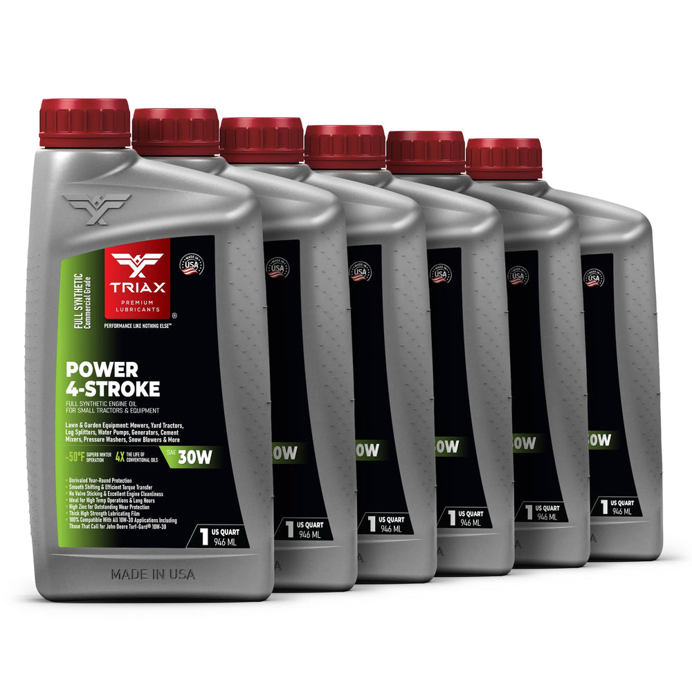 TRIAX Power 4-Stroke 30W Synthetic – TRIAX Lubricants