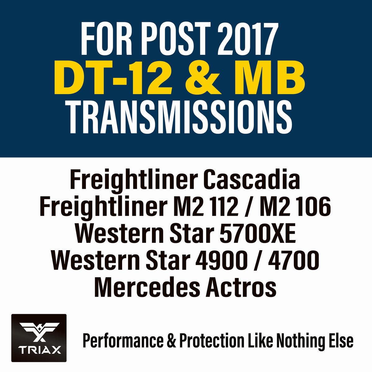 TRIAX SynGear FE 75W-85 | DT12 & MB 235.16 – TRIAX Lubricants