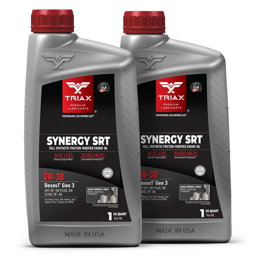 TRIAX Synergy SRT 0W-30 – TRIAX Lubricants